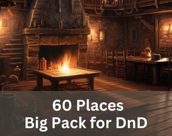 Dnd Big Pack 60 Character Tokens for RPG / Roleplay / Dnd - Etsy