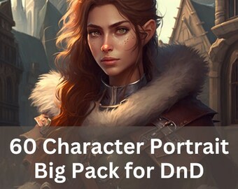 Dnd Big Pack 60 NPC Character / Pictures for RPG - Etsy