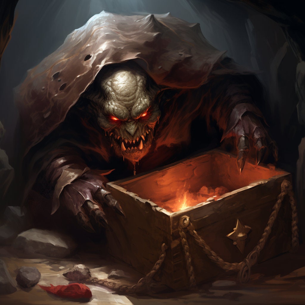 60 Big Pack DND Creepy Monsters / Npcs for RPG, Roleplay, Dungeons and ...