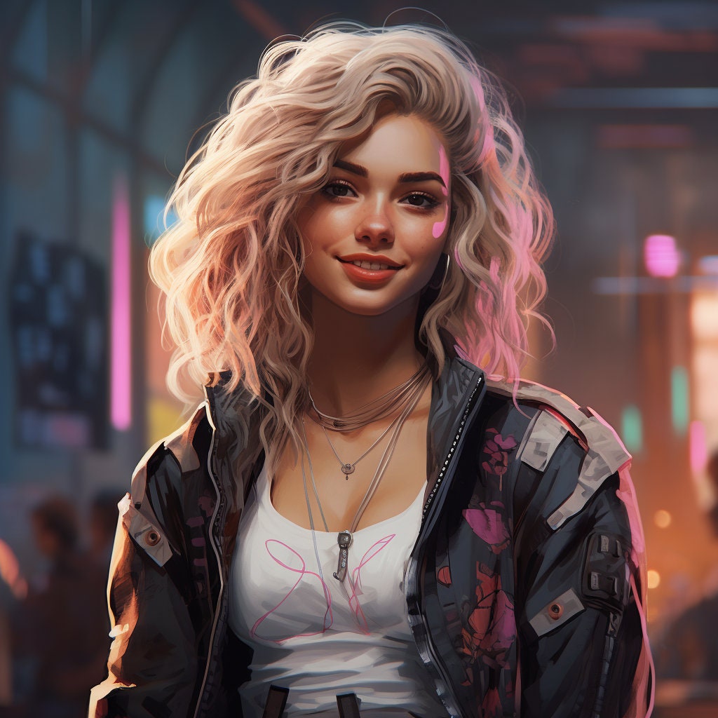 Cyberpunk Character Art – 120+ Scifi NPC Portraits - Etsy