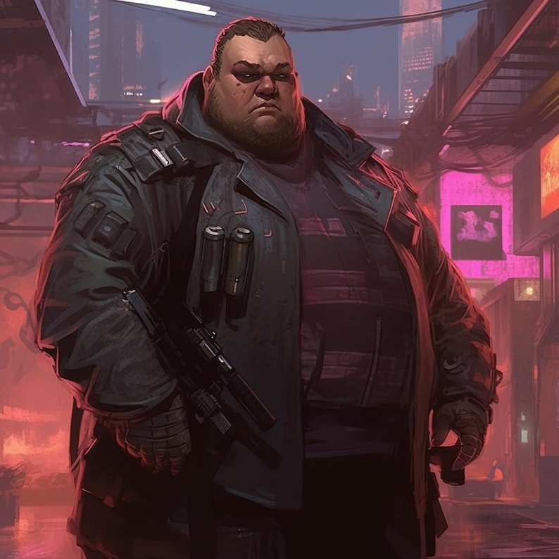 Big Pack 60 Cyberpunk Bigpack NPC Character Pictures for Scifi Roleplay ...
