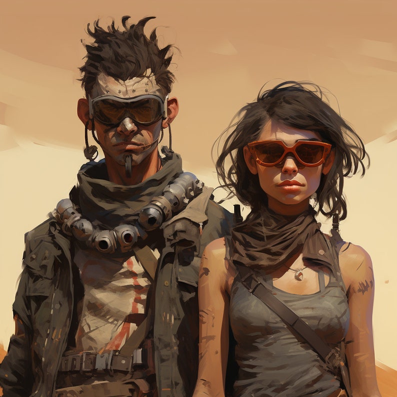 120 Ultra Big Pack Apocalypse Mad Max Npcs Character Pictures for Pnp ...