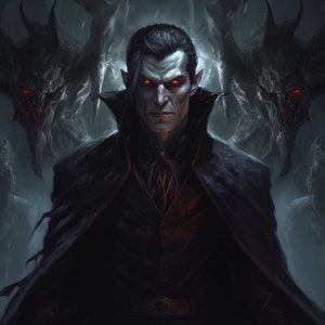 Dnd Big Pack 60 - Vampire Picture Set for Roleplay, Tabletop, RPG ...