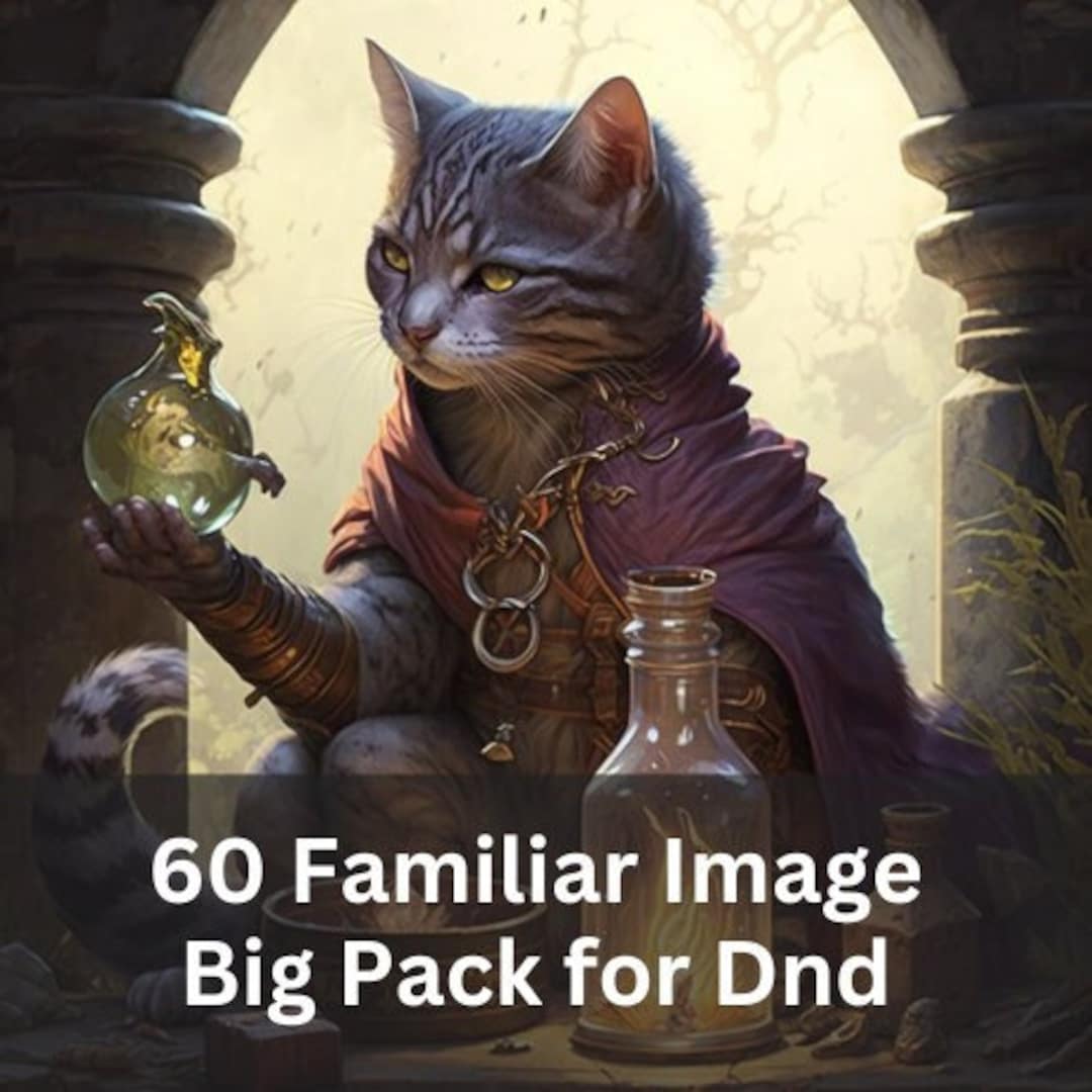 Dnd Big Pack 60 Animal Companions / Familiar Pictures for RPG Roll20 ...