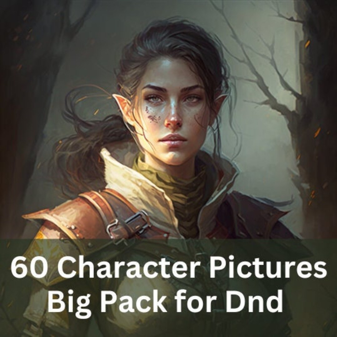 Dnd Big Pack 60 - NPC Character / Pictures for RPG, Tabletop Rpgs ...
