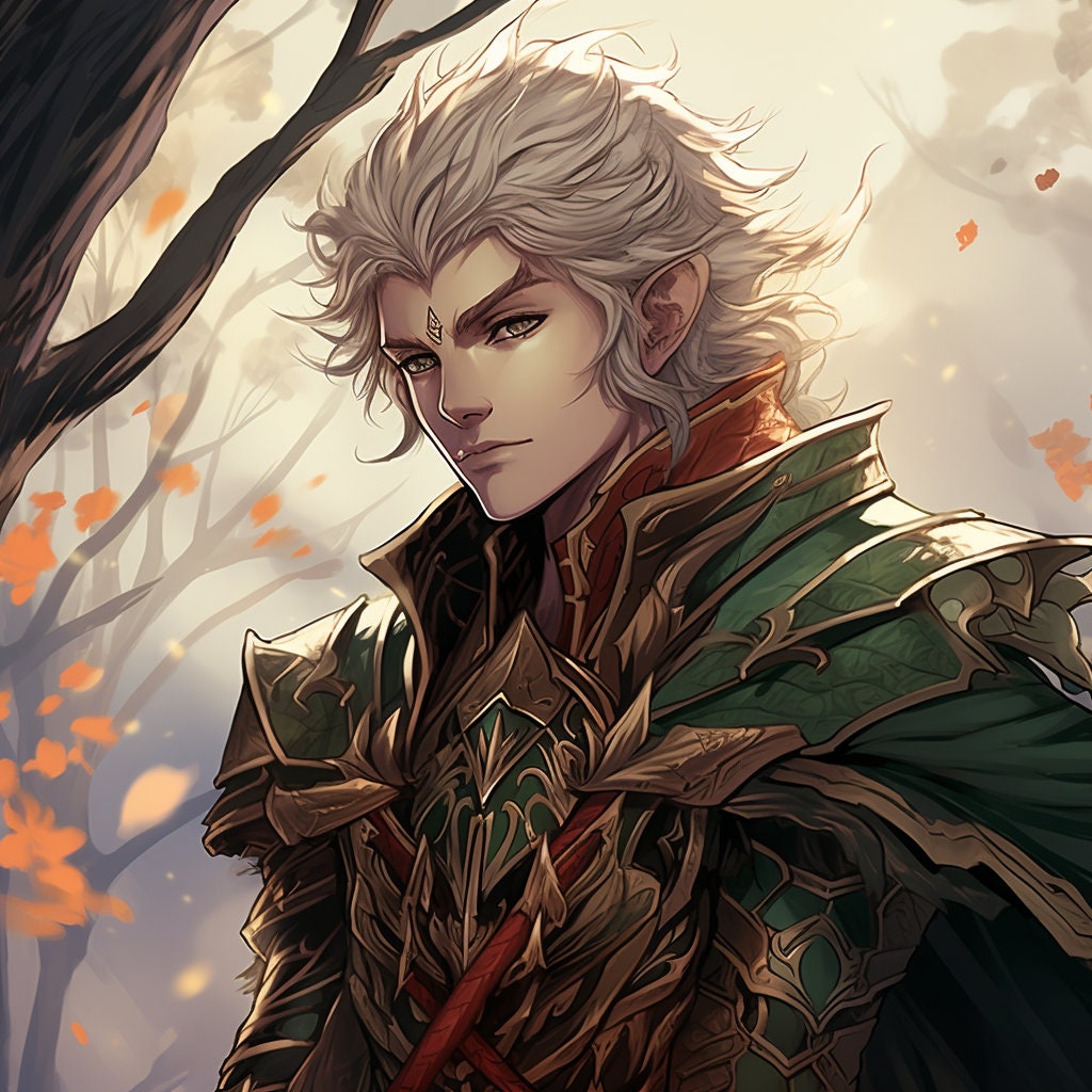Anime D&D NPC Art – 80+ Manga-style Character Illustrations - Etsy