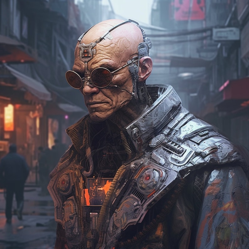 Big Pack 60 Cyberpunk Bigpack NPC Character Pictures for Scifi Roleplay ...