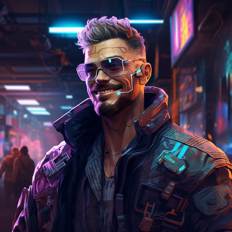 Ultra Big Pack - Over 120 Cyberpunk NPC - Character Pictures for Scifi Roleplay / Shadowrun ...