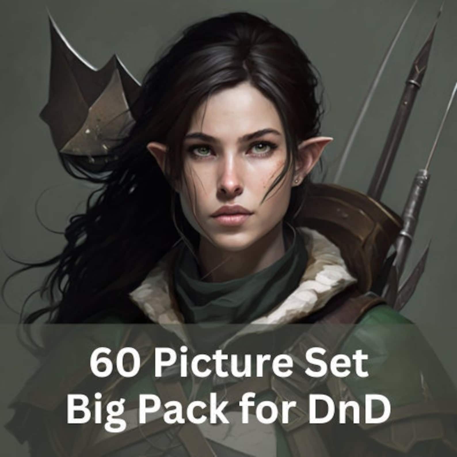 Dnd Big Pack 60 - Picture Set for Roleplay, Tabletop, RPG for Foundry ...