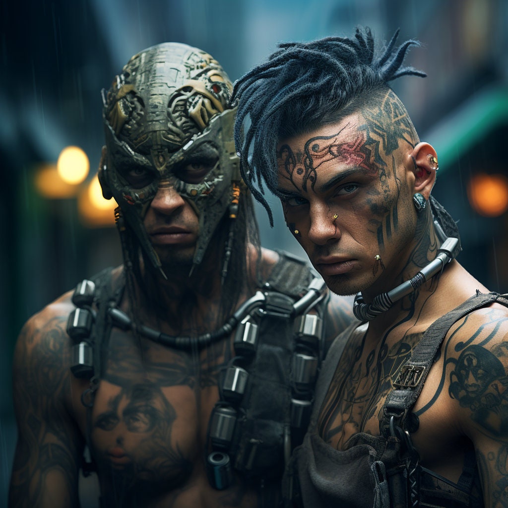 Big Pack 60 Realistic Cyberpunk Bigpack Character or NPC Pictures for ...