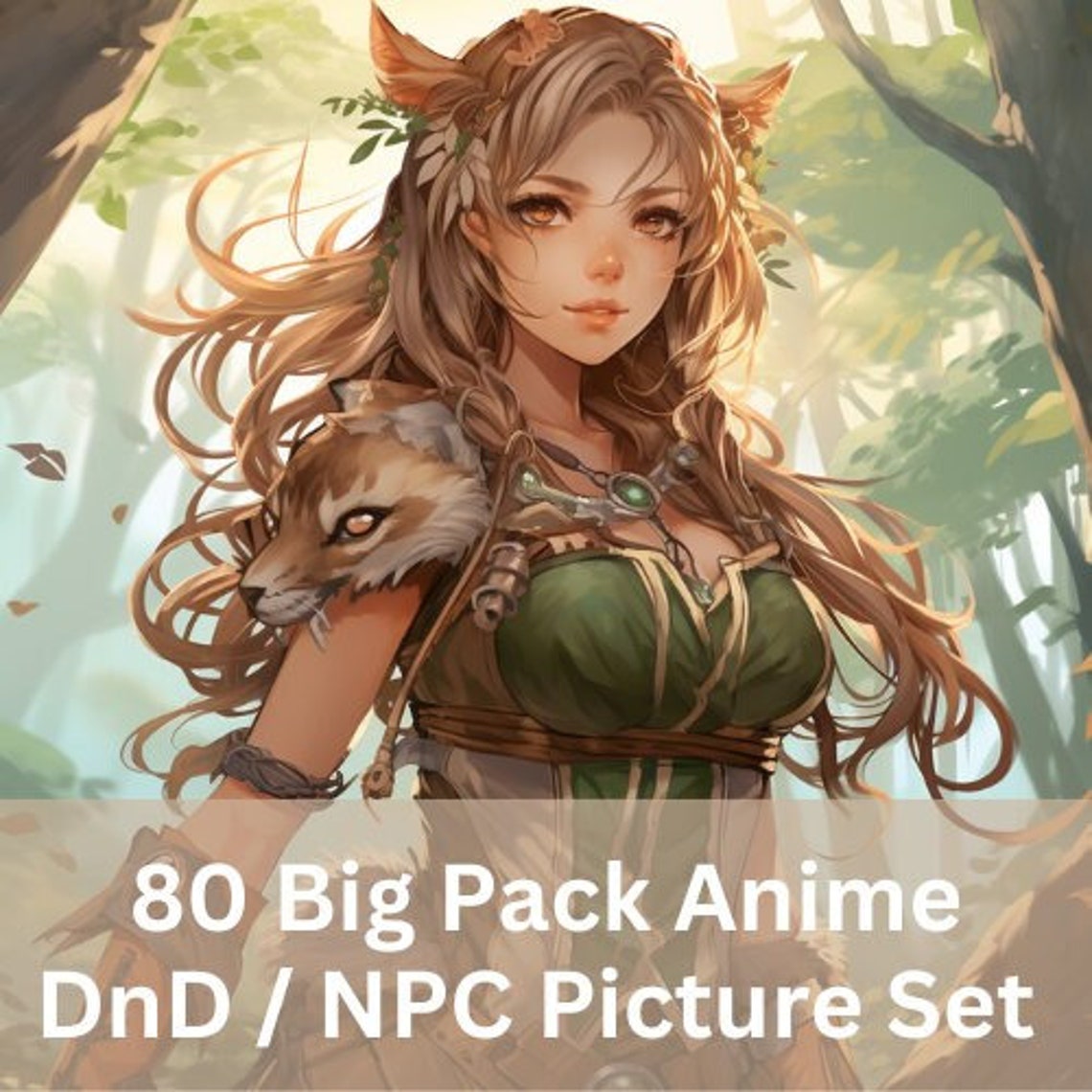 Anime Dnd Big Pack Over 80 Anime D&D Picture Set for - Etsy
