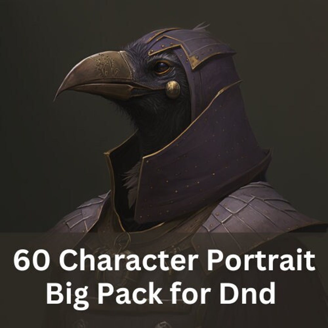 Dnd Big Pack 60 NPC Character Pictures for Roleplay Picture Set for ...