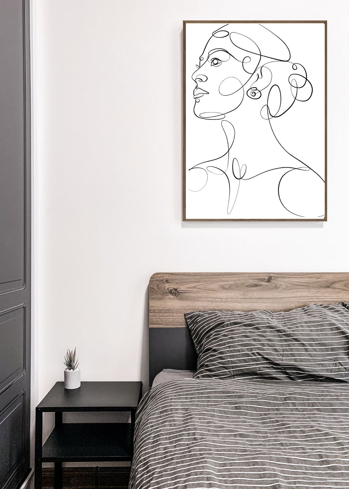 One Line Drawing, Women Line Drawing, Modern Line Drawing, Woman Line ...
