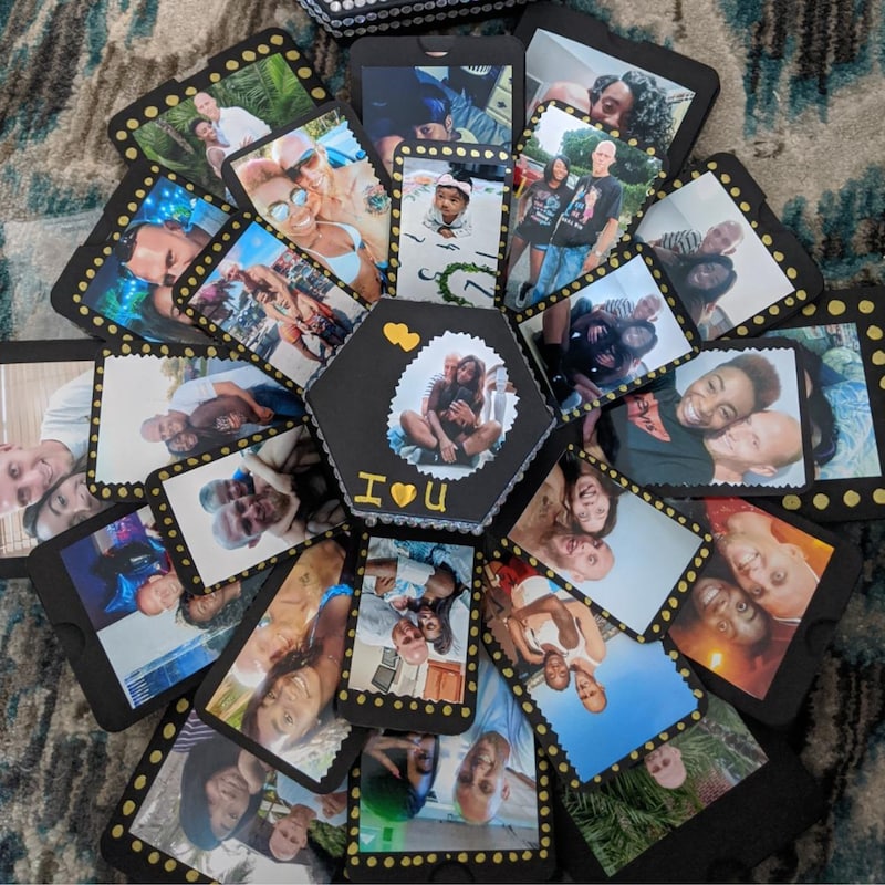 Exploding Box Template - Etsy