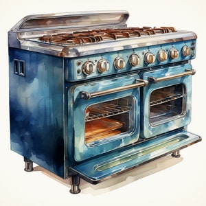 Oven Clipart | 10 High Quality Jpgs | Instant Digital Download | Oven ...