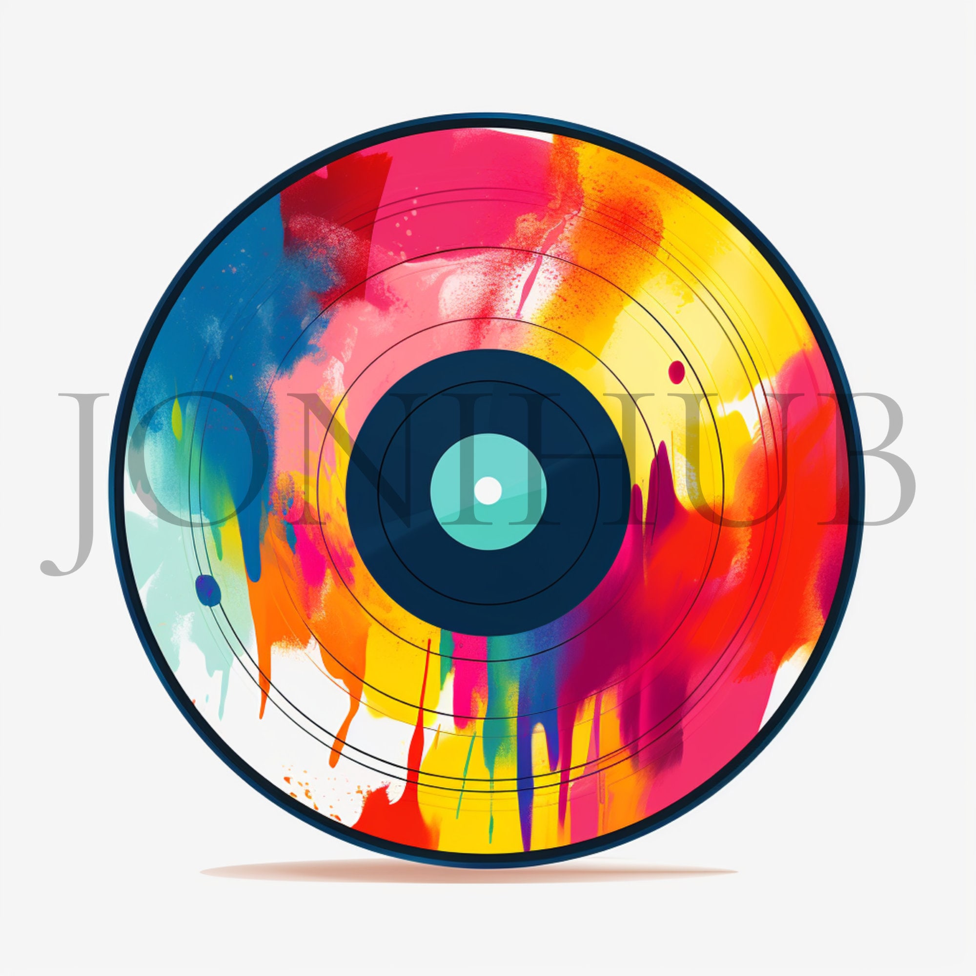 Vinyl Record Clipart | 10 High Quality Jpg's | Digital Download | Music ...
