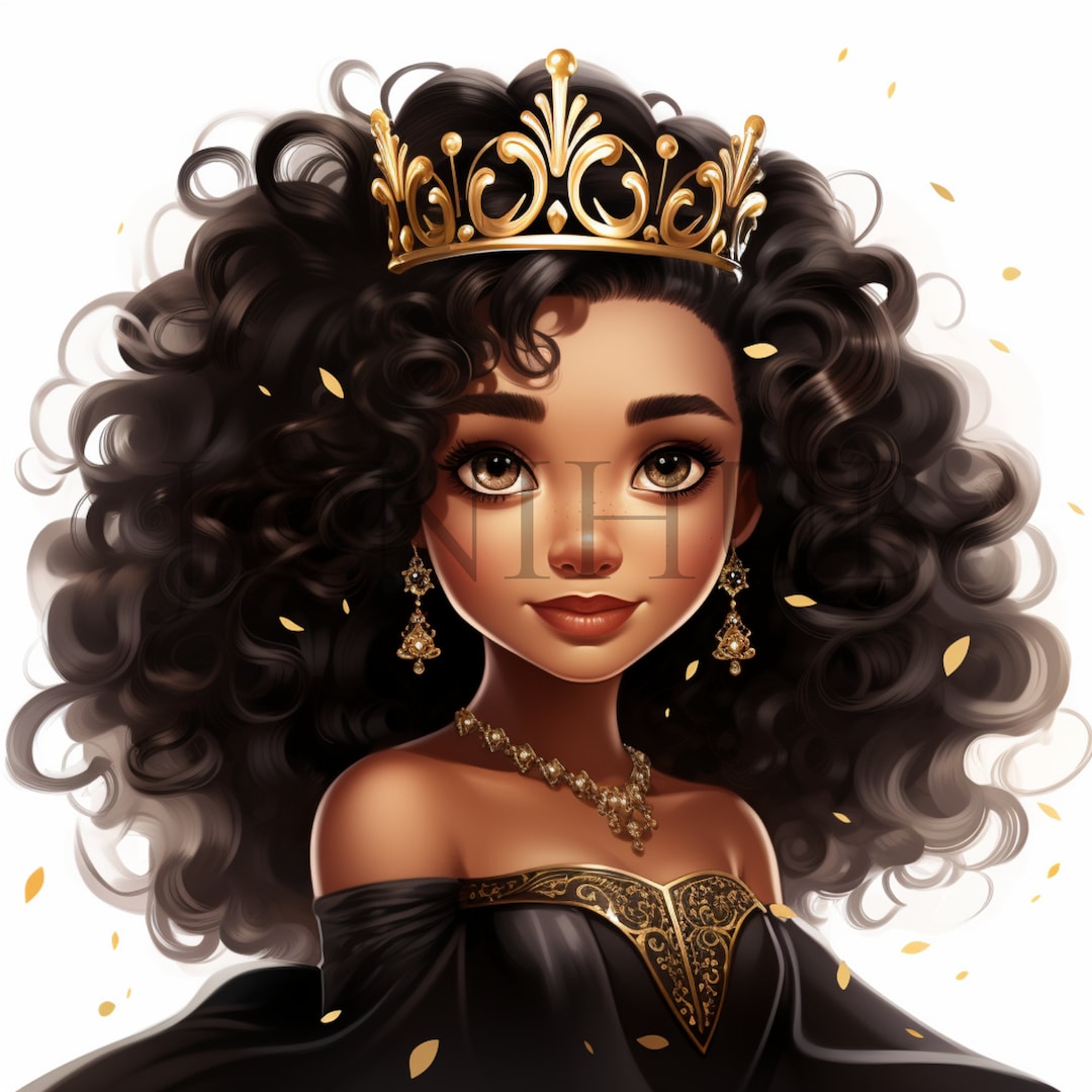 Black Queen Clipart | 10 High Quality Jpg's | Digital Download | Black ...