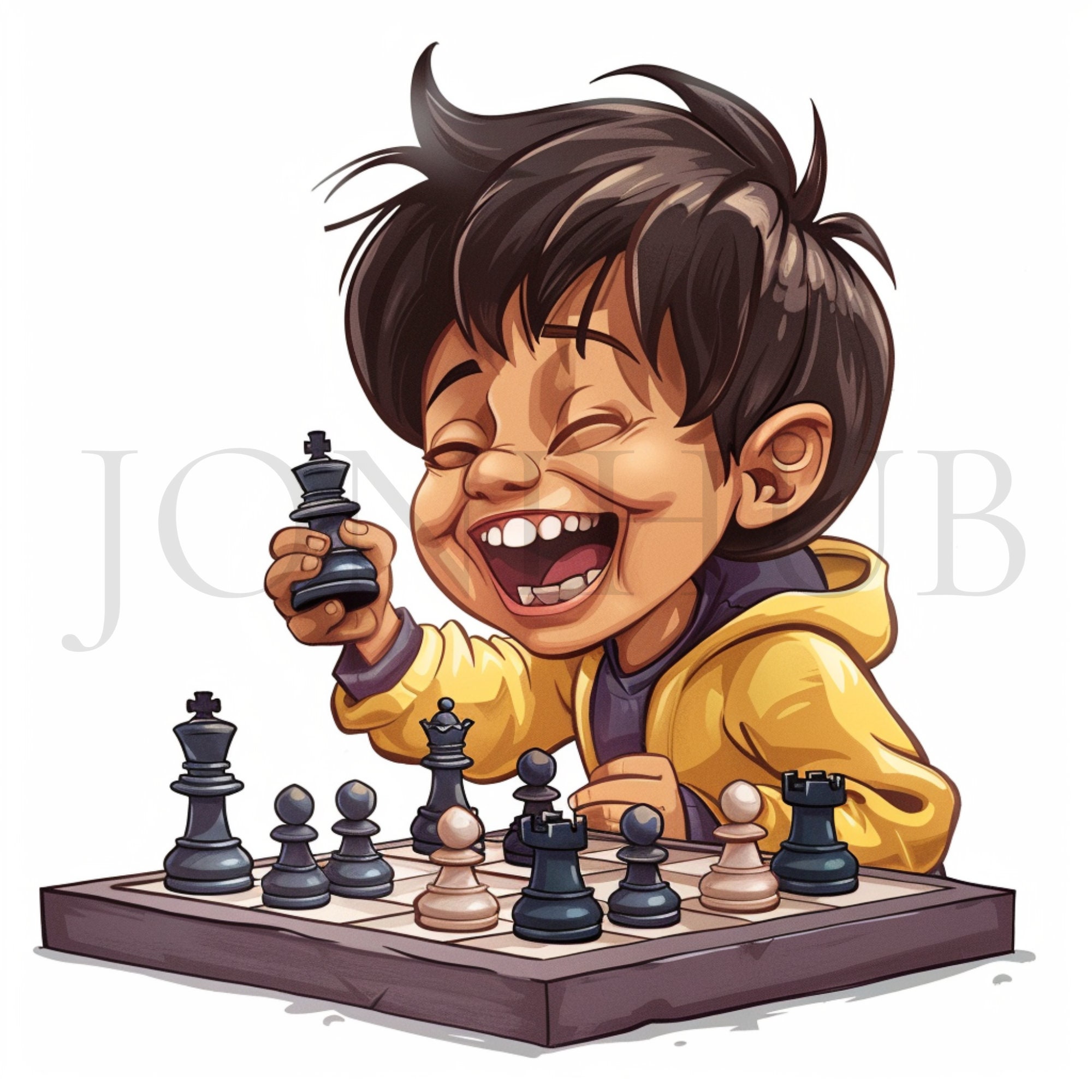 Chess Clipart 10 High Quality Jpgs Digital Download Chess Vector Board ...