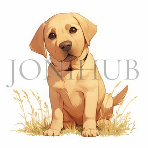 Labrador Clipart | 10 High Quality Jpg's | Digital Download | Pet ...