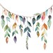 Boho Leaves Decor Clipart | 10 High Quality Jpgs | Instant Digital ...
