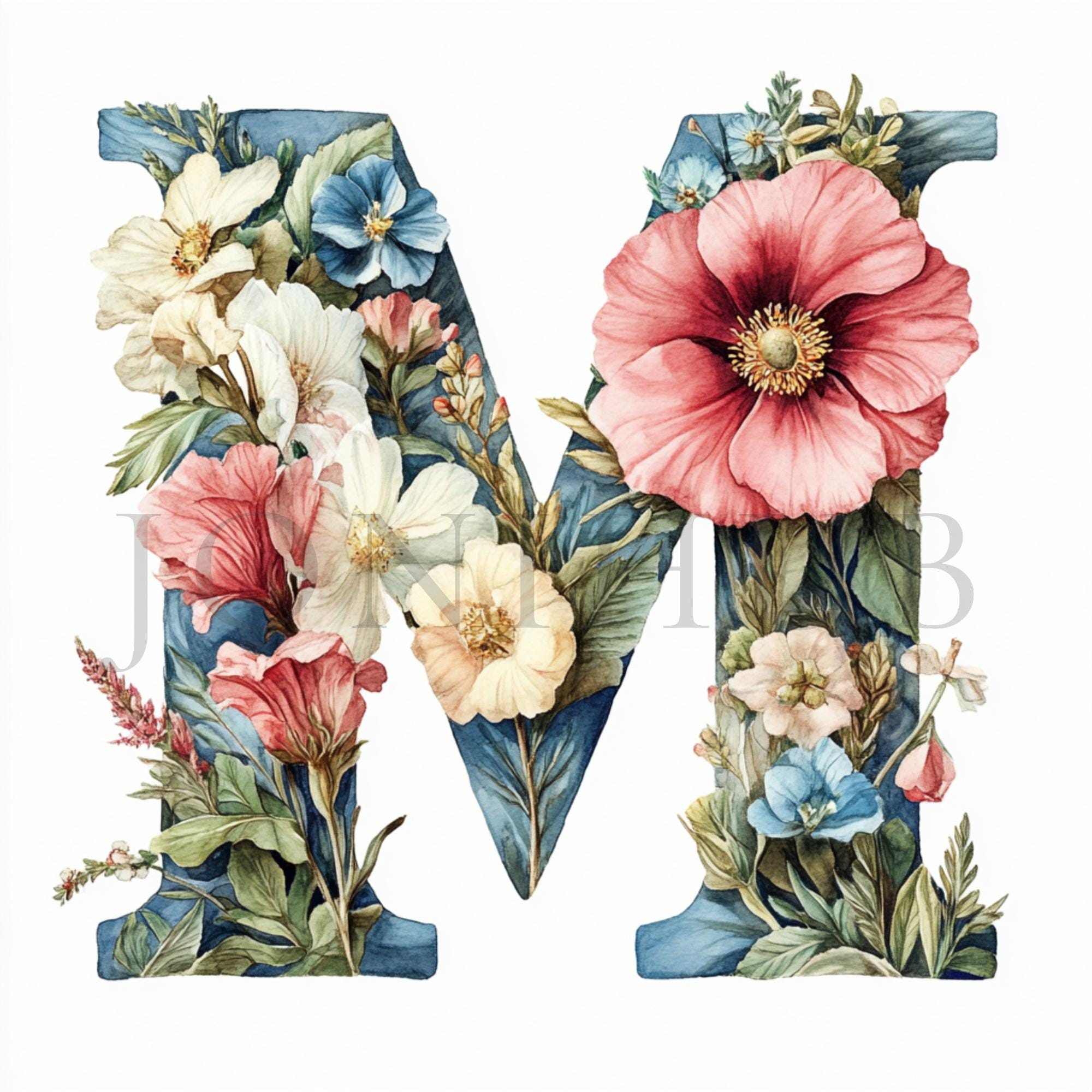 Letter M Clipart | 10 High Quality Jpgs | Digital Download ...