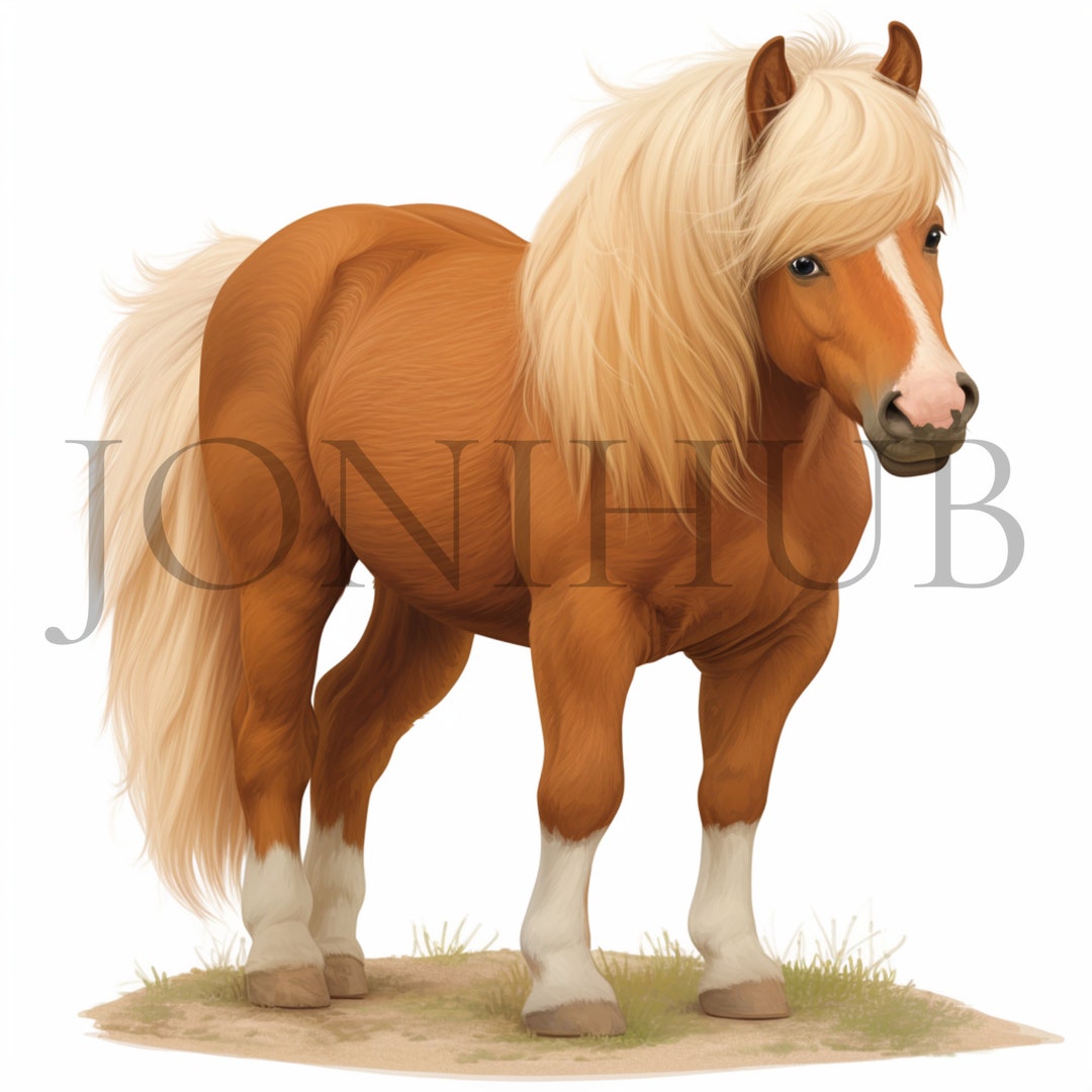 Pony Clipart | 10 High Quality Jpg's | Digital Download | Horse ...