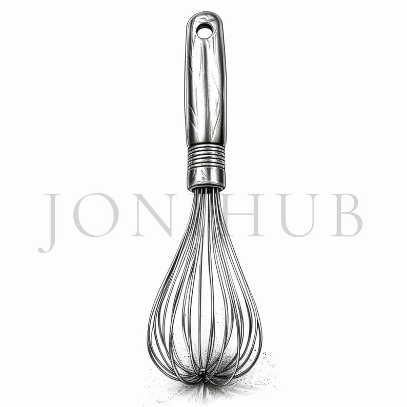 Whisk Clipart | 10 High Quality Jpgs | Digital Download | Whisk Drawing ...