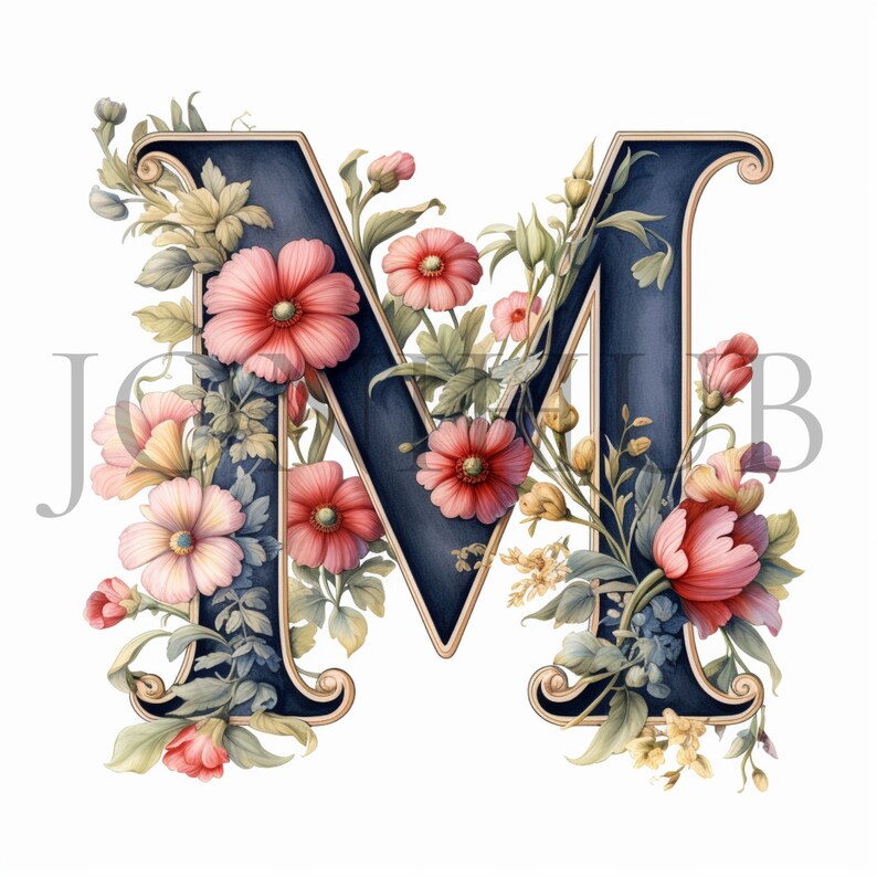 Letter M Clipart | 10 High Quality Jpg's | Digital Download | M ...