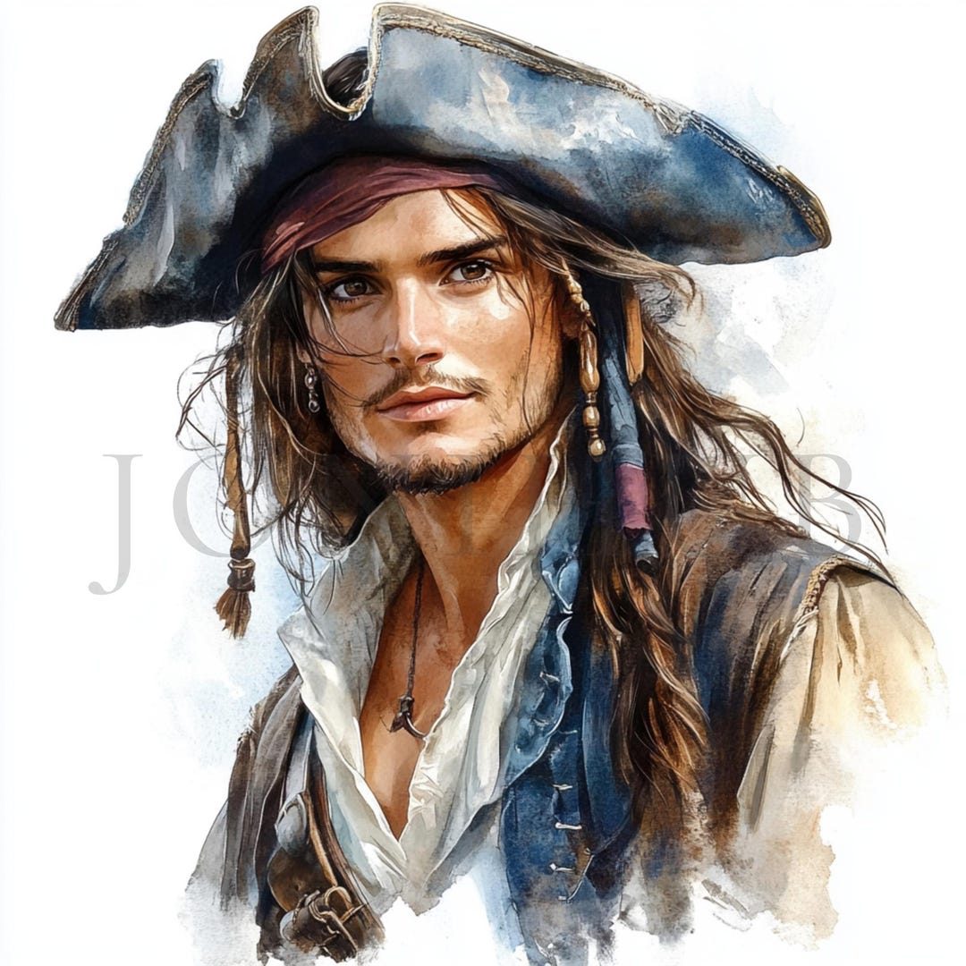 Cartoon Pirates Clipart | 10 High Quality JPG | Digital Download ...