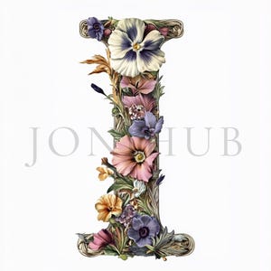 Letter I Clipart | 10 High Quality Jpgs | Digital Download | Nursery ...