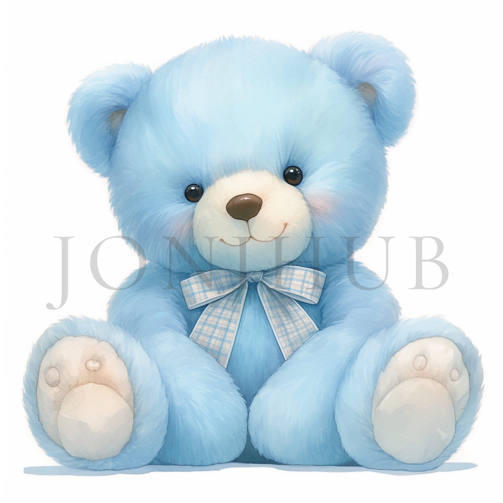 Blue Bear Clip Art