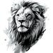Lion Greyscale Clipart | 10 High Quality Jpg's | Digital Download ...