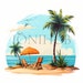 Summer Scene Clipart | 10 High Quality Jpg's | Digital Download ...