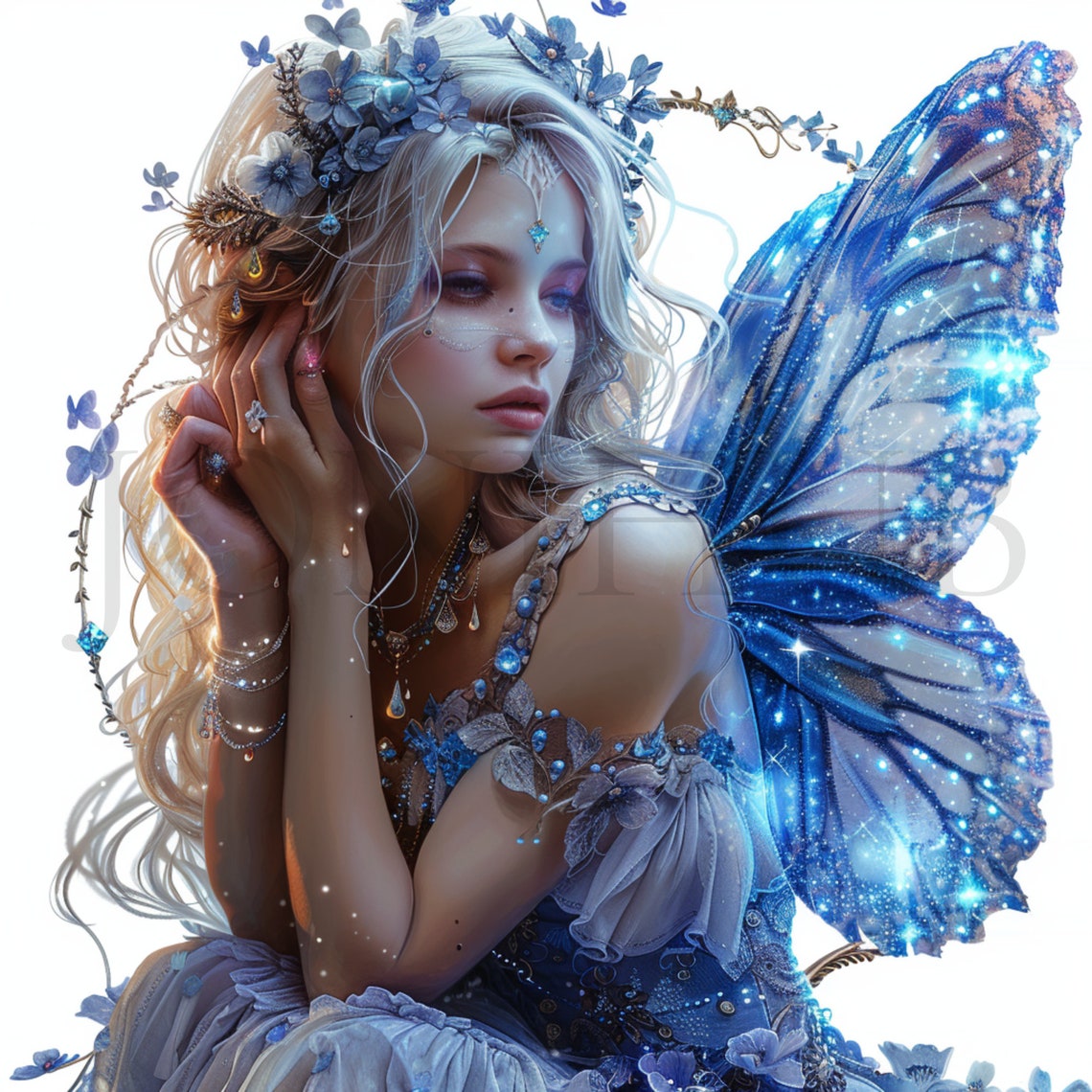 Celestial Fairy Clipart | 10 High Quality Jpgs | Digital Download ...