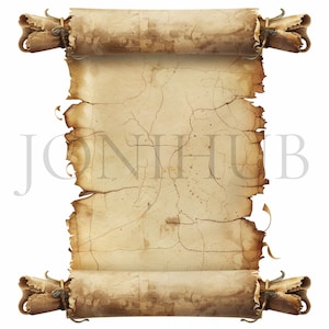 Antique Parchment Clipart | 10 High Quality Jpg's | Digital Download ...