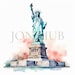 Statue of Liberty Clipart | 10 High Quality Jpgs | Digital Download ...
