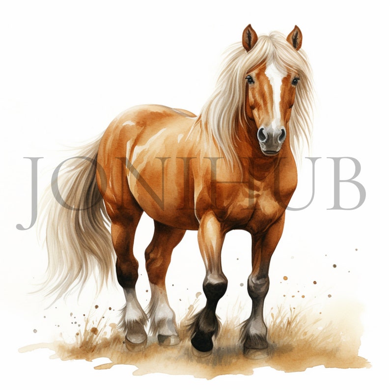 Pony Clipart 10 High Quality Jpg's Digital Download Cute Pony Art Horse ...