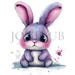 Sad Bunny Clipart | 10 High Quality Jpg's | Digital Download ...
