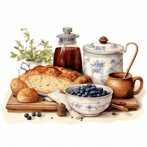 Vintage Baking Clipart | 10 High Quality Jpgs | Digital Download ...