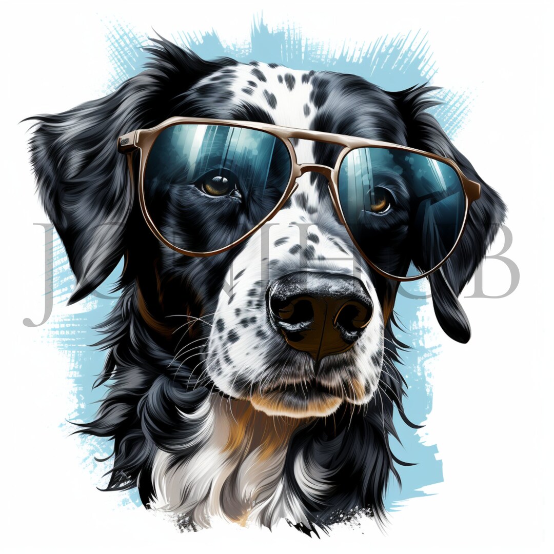 Cool Dogs Clipart | 10 High Quality Jpg's | Digital Download | Stylish ...