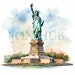 Statue of Liberty Clipart | 10 High Quality Jpgs | Digital Download ...