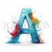 Letter A Clipart | 10 High Quality Jpg's | Digital Download | Junk ...