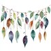 Boho Leaves Decor Clipart | 10 High Quality Jpgs | Instant Digital ...