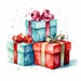 Holiday Presents Clipart | 10 High Quality Jpgs | Digital Download ...
