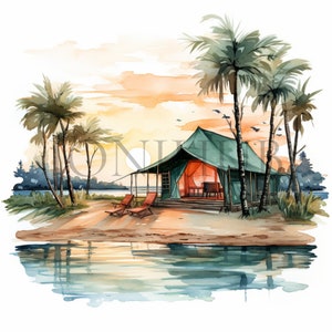 Summer Camp Clipart | 10 High Quality Jpg's | Digital Download ...