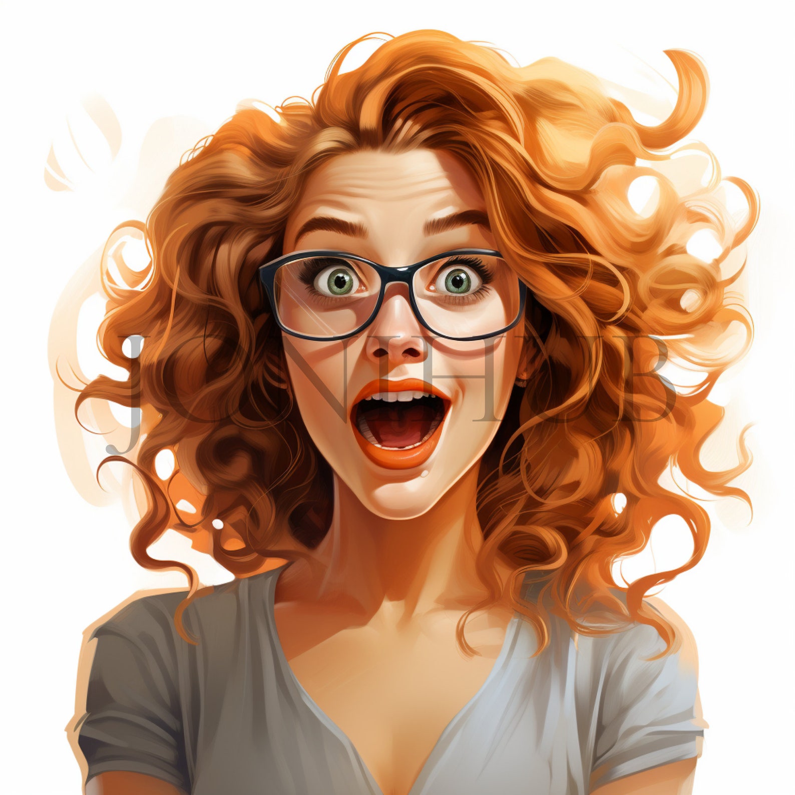Funny Women Clipart | 10 High Quality Jpg's | Digital Download ...