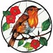 Stained Glass Robin Clipart | 10 High Quality Jpgs | Digital Download ...