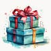 Holiday Presents Clipart | 10 High Quality Jpgs | Digital Download ...