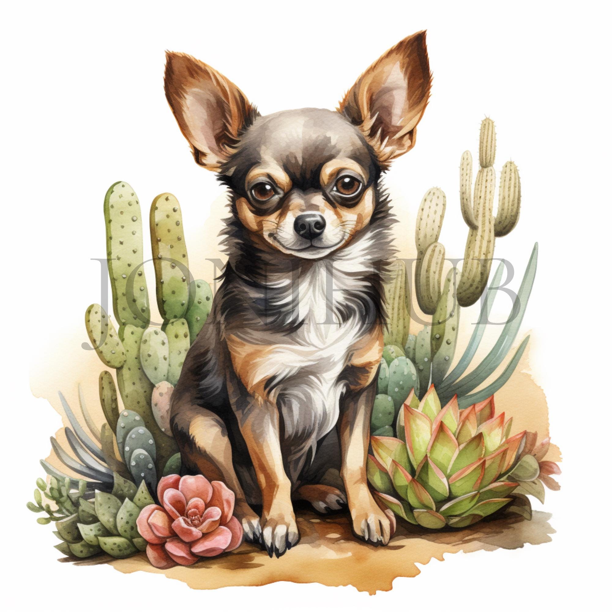 Chihuahua Clipart | 10 High Quality Jpg's | Digital Download | Cute Dog ...