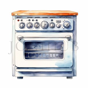 Oven Clipart | 10 High Quality Jpgs | Instant Digital Download | Oven ...